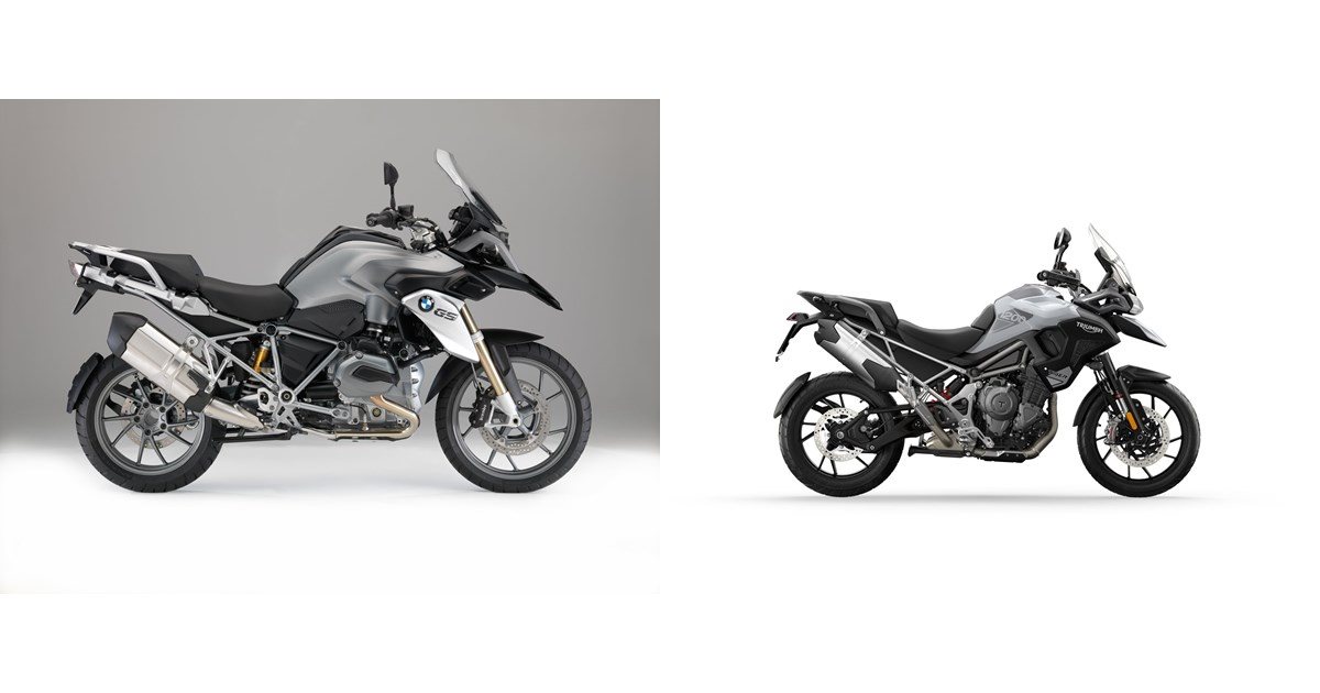 BMW R 1200 GS 2015 vs Triumph Tiger 1200 GT PRO 2023