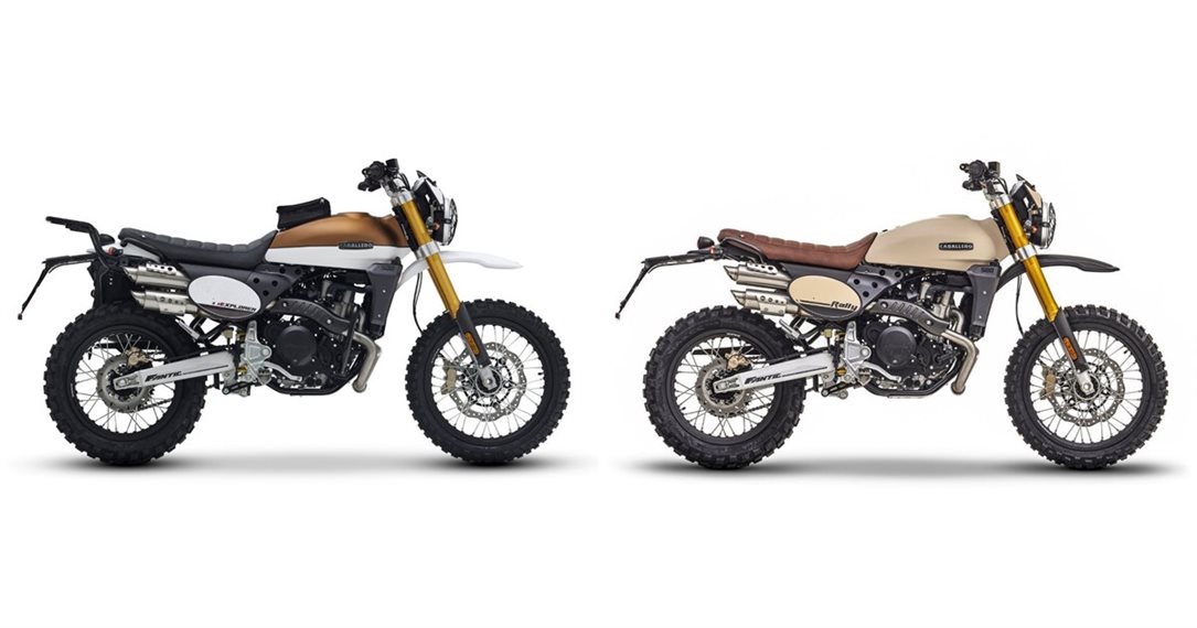 Motorrad Vergleich Fantic Caballero Explorer 500 2022 vs. Fantic ...