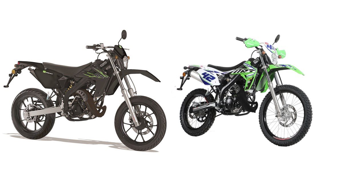 Rieju MRT Europa IV Supermoto 50 2020 vs Rieju MRT Replica 50 Cross 2020