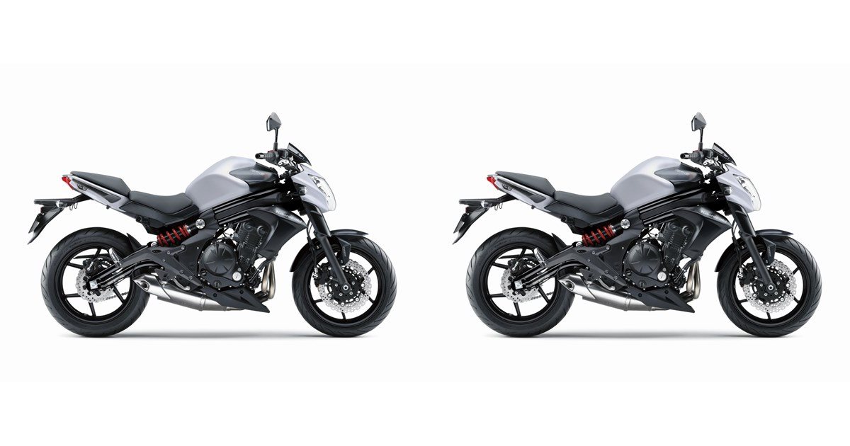 Motorrad Vergleich Kawasaki ER-6n 2015 vs. Kawasaki ER-6n 2015
