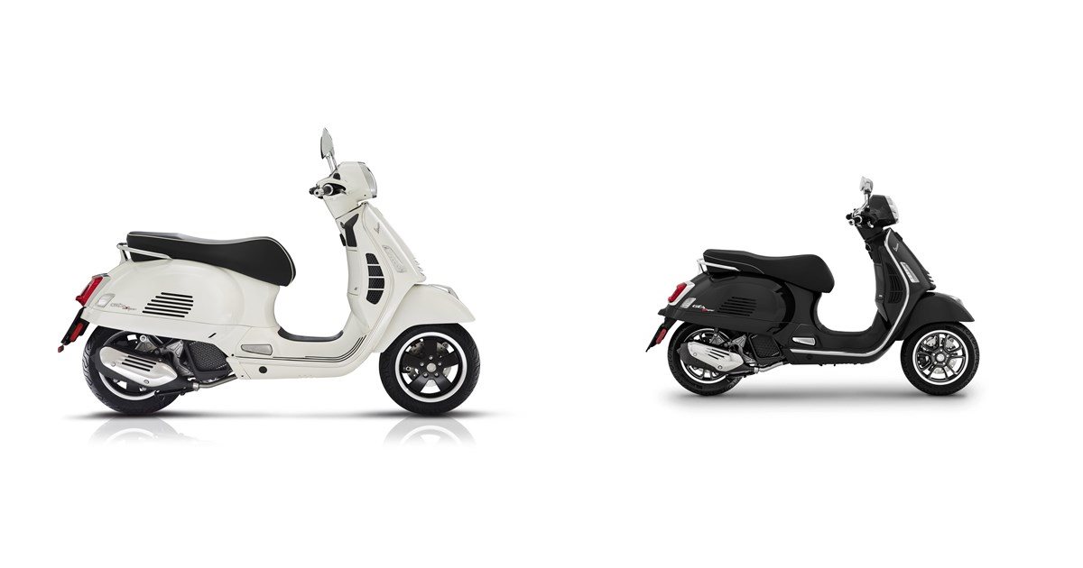 Motorrad Vergleich Vespa GTS 125 ie Super 2019 vs. Vespa GTS 125 Super 2023