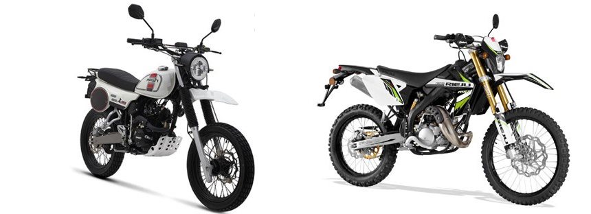Motorrad Vergleich Mash X-Ride 50 2022 vs. Rieju MRT Cross Pro 50 2012