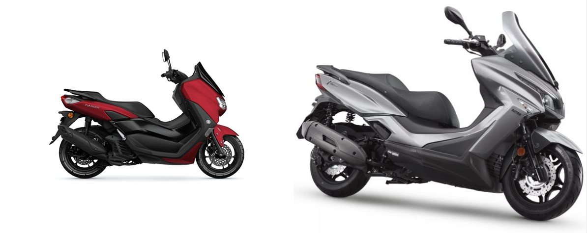 Yamaha NMAX 125 2021 vs Kymco X-Town 125i ABS 2019