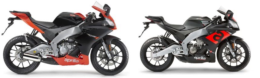 Motorrad Vergleich Aprilia RS4 125 2011 vs. Aprilia RS 125 ABS 2018