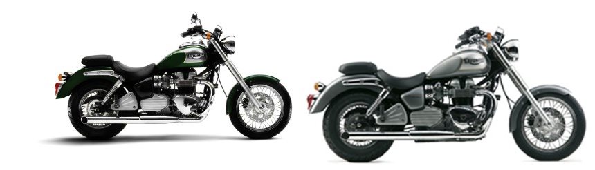 Motorrad Vergleich Triumph America 2005 vs. Triumph America 2006