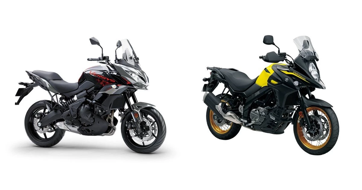 Kawasaki Versys 650 2021 vs Suzuki V-Strom 650 XT 2019