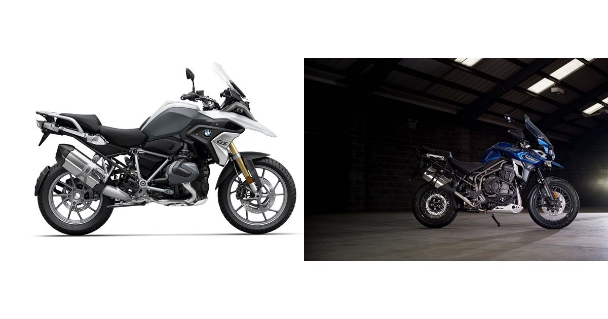 Motorrad Vergleich BMW R 1250 GS 2021 vs. Triumph Tiger Explorer XCA 2017