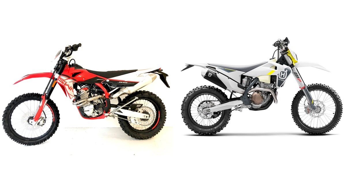 Motorrad Vergleich SWM RS 300 R 2022 vs. Husqvarna FE 350 2022