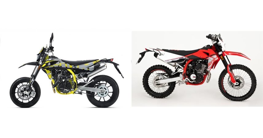 SWM SM 125 R 2020 vs SWM RS 125 R 2023