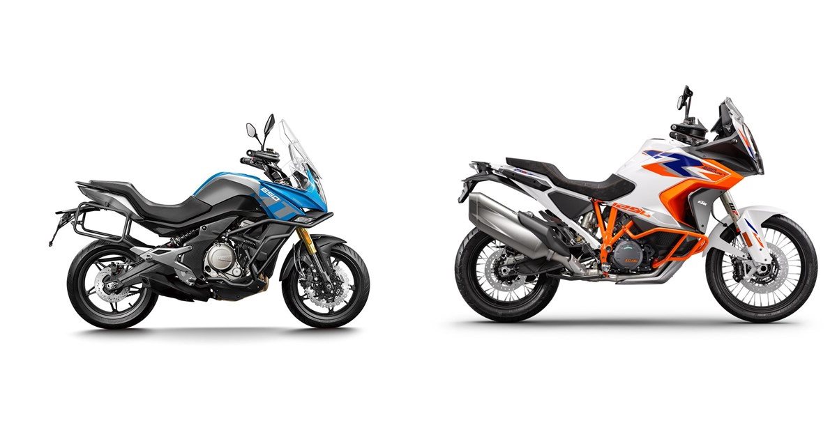 CFMOTO 650 MT 2022 vs KTM 1290 Super Adventure R 2023