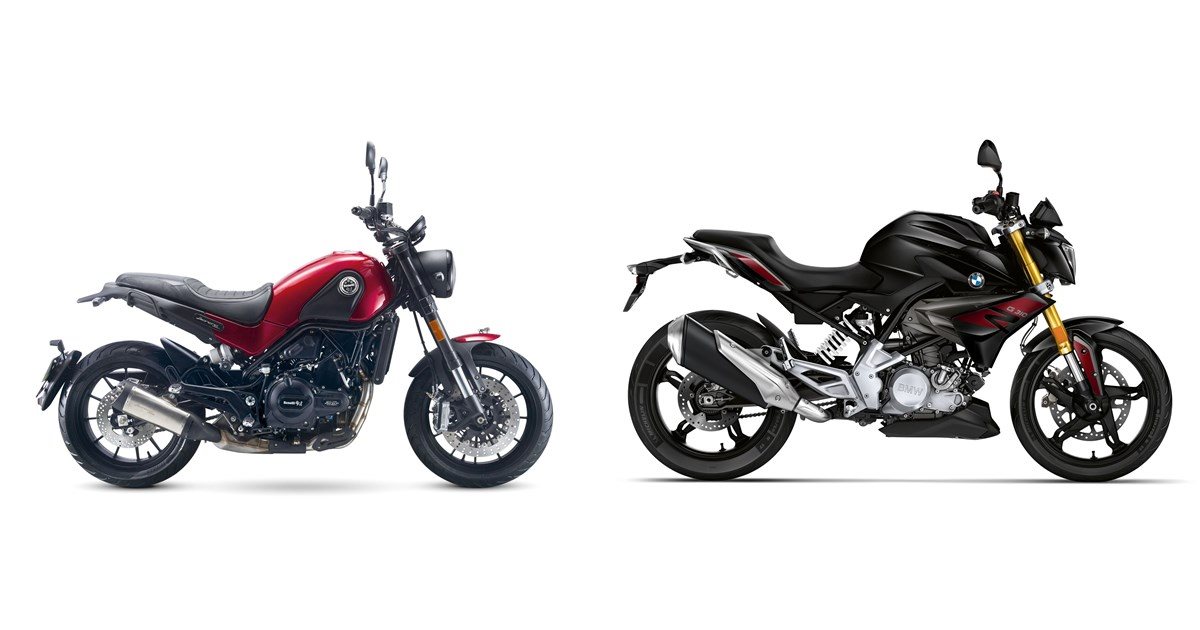 Motorrad Vergleich Benelli Leoncino 500 2018 vs. BMW G 310 R 2020