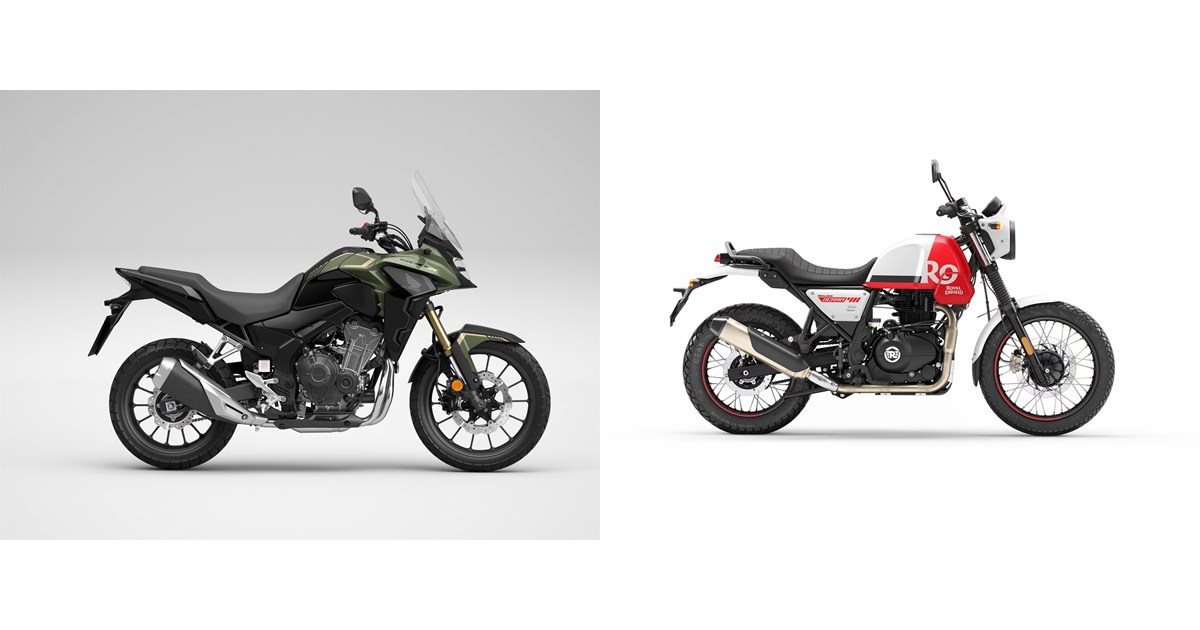 Honda CB500X 2022 vs Royal Enfield Scram 411 2022