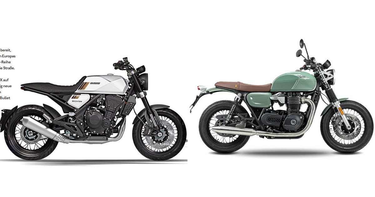 Motorrad Vergleich Brixton Crossfire 500 2020 vs. Brixton Cromwell 1200 ...