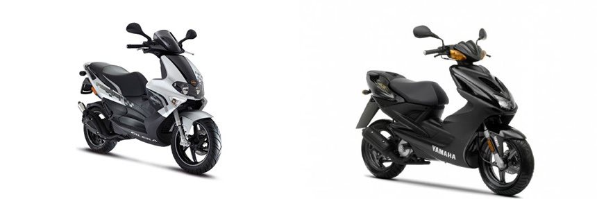 Motorrad Vergleich Gilera Runner 50 2t Sp 2012 Vs Yamaha Aerox R 2010
