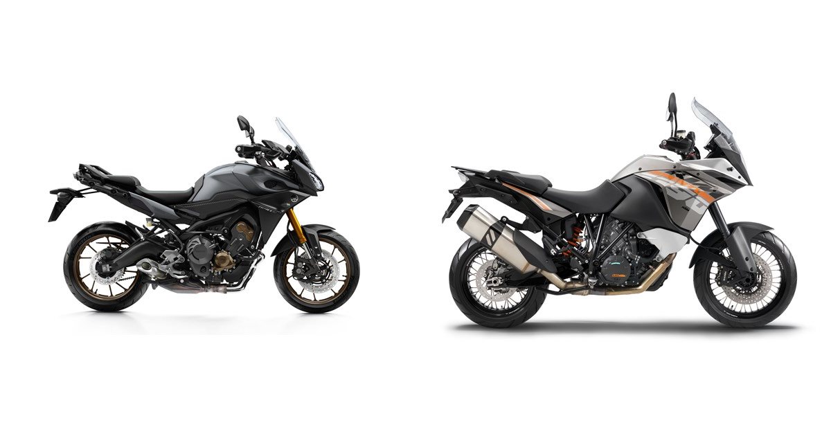 Motorrad Vergleich Yamaha Tracer 900 2015 vs. KTM 1190 Adventure 2014