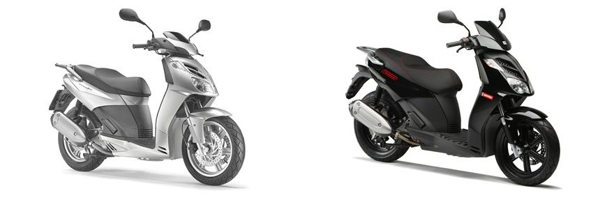 Motorrad Vergleich Aprilia Sportcity Cube 125 2009 vs. Derbi Rambla 125 ...