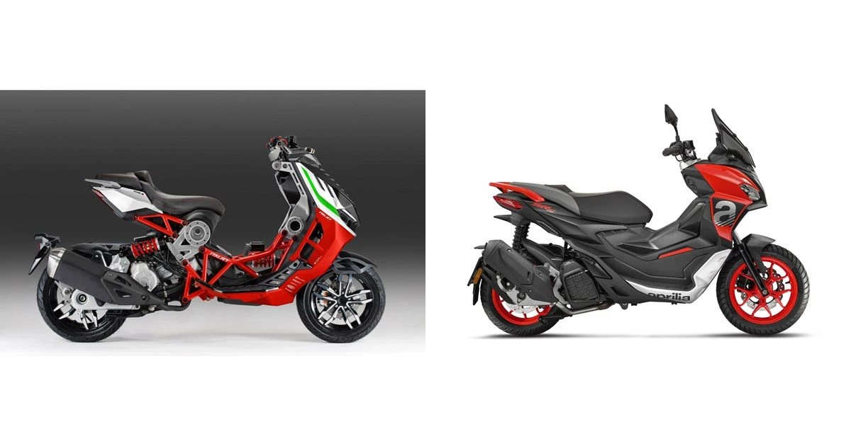 Italjet Dragster 200 4T 2022 vs Aprilia SR GT Sport 200 2022