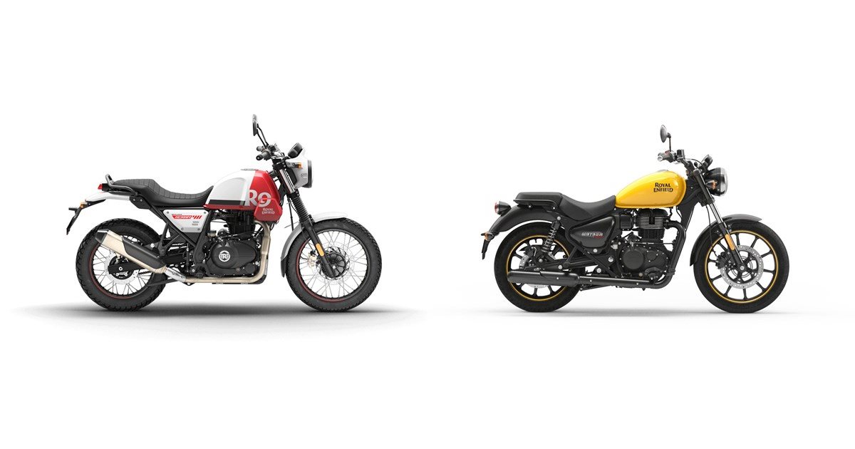 Royal Enfield Scram 411 2023 vs Royal Enfield Meteor 350 Fireball 2023