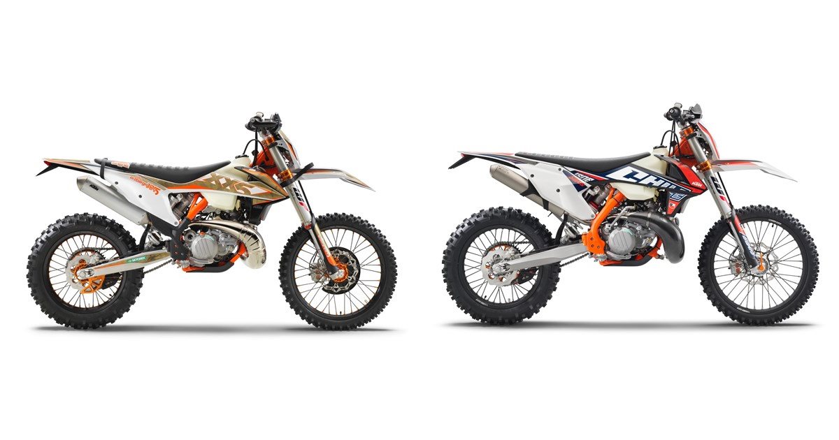 KTM 300 EXC TPI Erzberg Edition 2020 vs KTM 300 EXC TPI Sixdays 2019