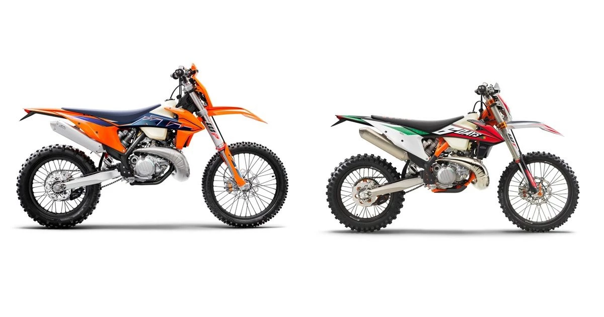 KTM 300 EXC TPI 2022 vs KTM 300 EXC TPI Sixdays 2020