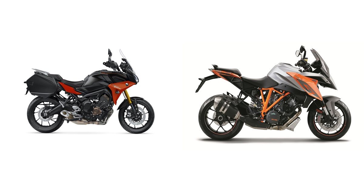 Motorrad Vergleich Yamaha Tracer 900 GT 2020 vs. KTM 1290 Super Duke GT ...