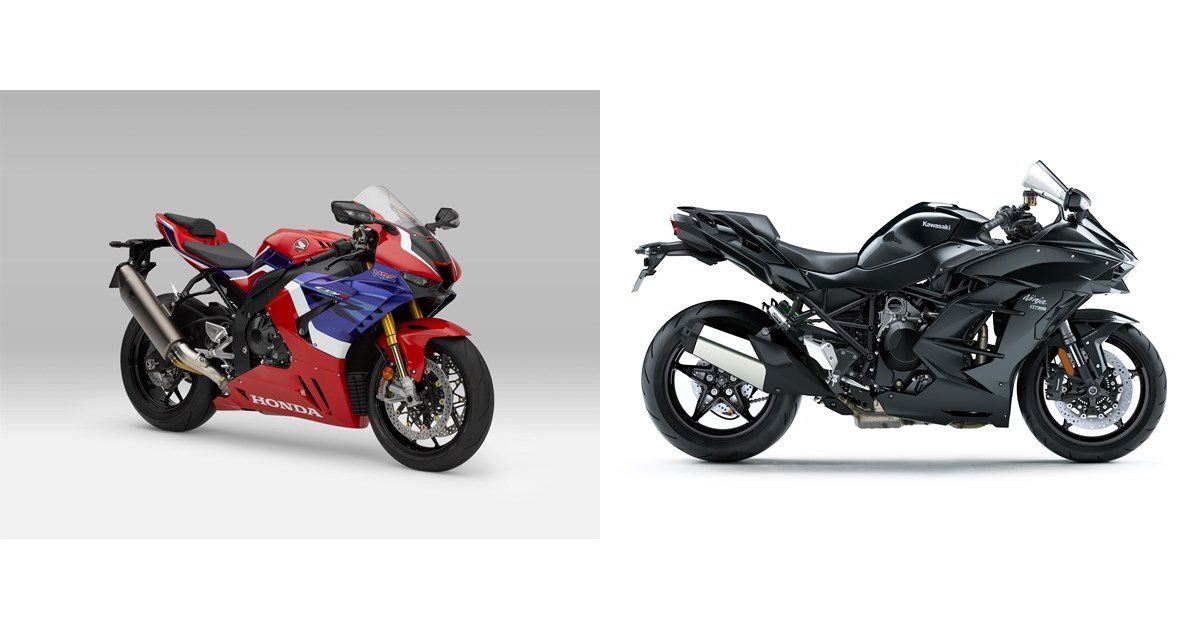 Honda CBR1000RR-R Fireblade SP 2020 vs Kawasaki Ninja H2 SX 2018
