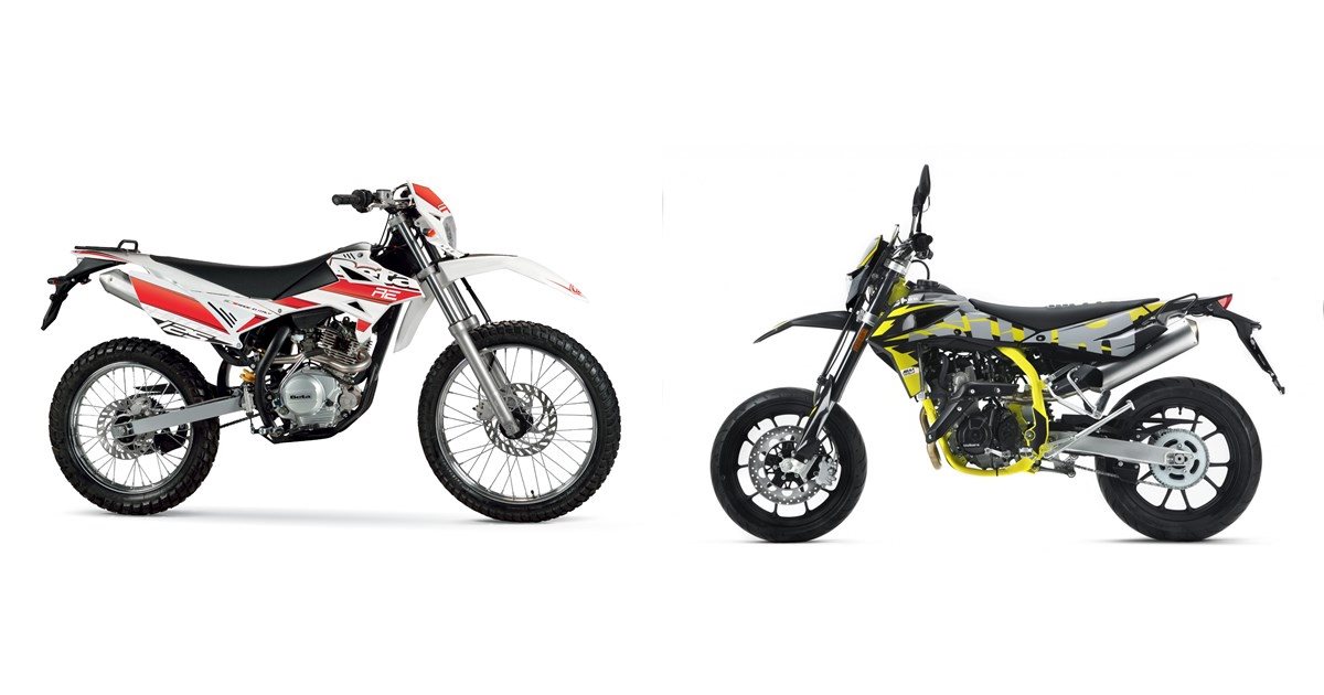 Motorrad Vergleich Beta RE 125 4T 2016 vs. SWM SM 125 R 2020