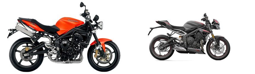 Motorrad Vergleich Triumph Street Triple 675 R 2011 vs. Triumph Street ...