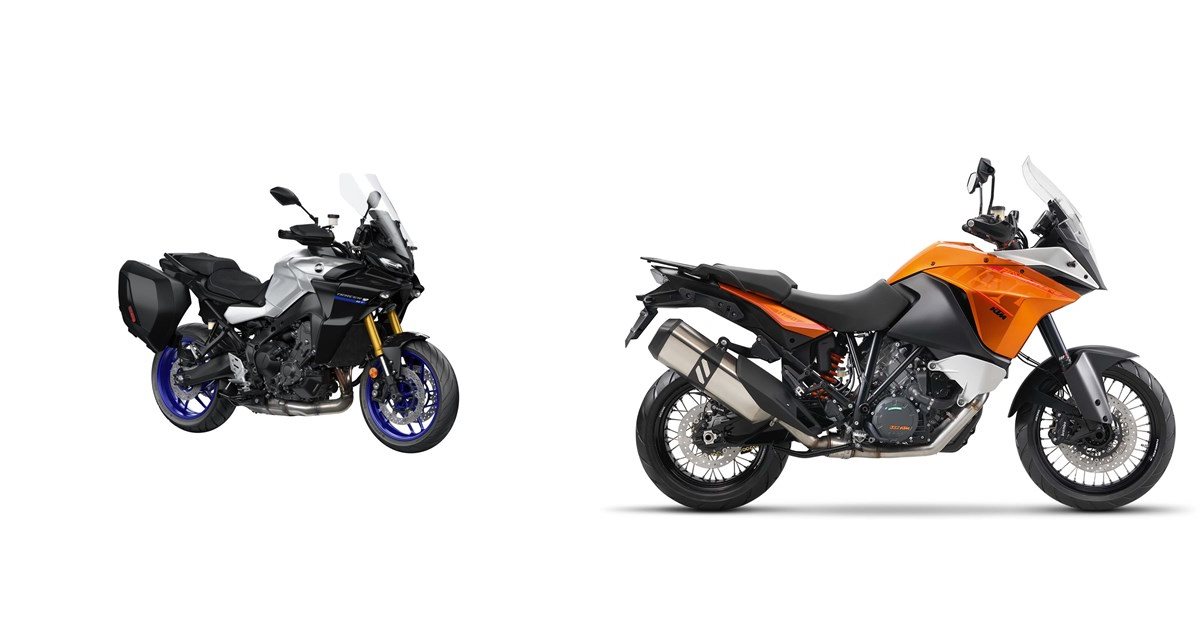 Motorrad Vergleich Yamaha Tracer 9 GT 2021 vs. KTM 1190 Adventure 2016