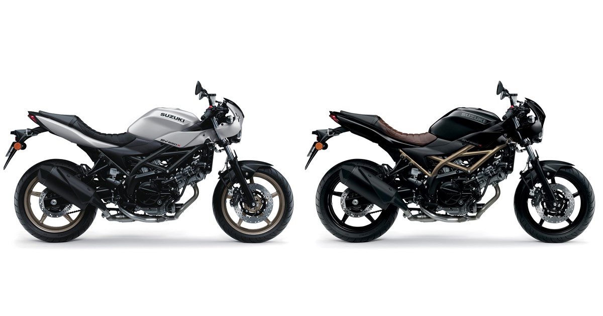 Motorrad Vergleich Suzuki SV650X 2023 vs. Suzuki SV650X 2022