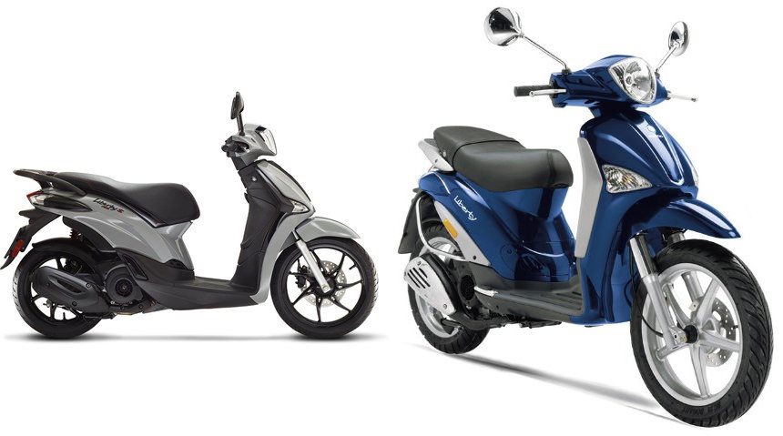 Motorrad Vergleich Piaggio Liberty 125 S 2021 vs. Piaggio Liberty 125ie 3V 2005