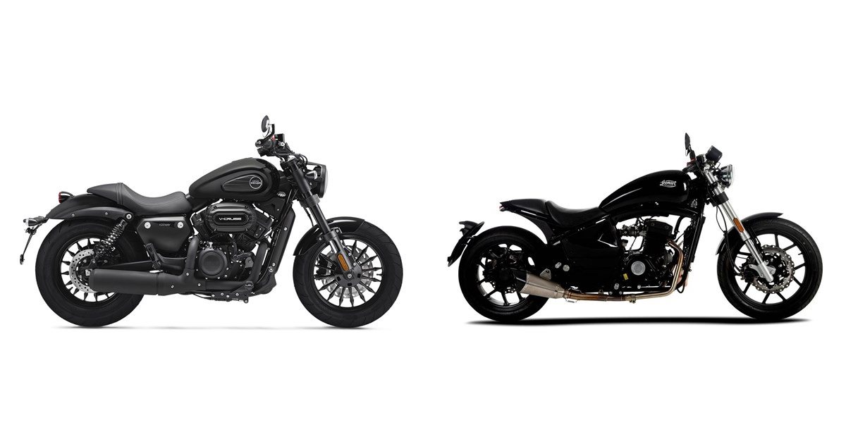 Keeway V-Cruise 2023 vs Leonart Pilder 125 2021