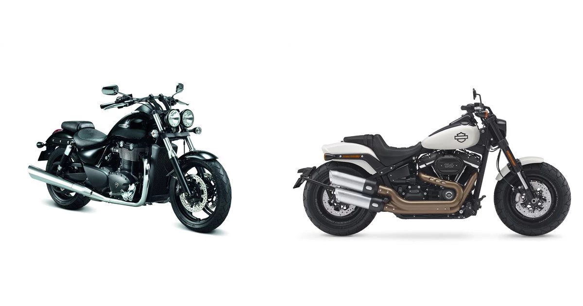 Motorrad Vergleich Triumph Thunderbird Storm 2013 vs. Harley-Davidson ...