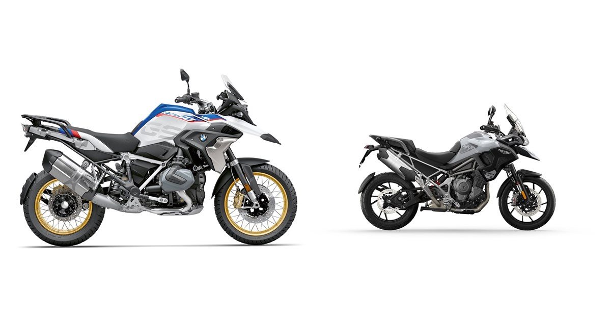 BMW R 1250 GS 2022 vs Triumph Tiger 1200 GT PRO 2023