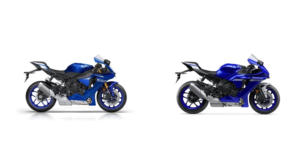Motorrad Vergleich Yamaha R1 2019 vs. Yamaha R1 2020