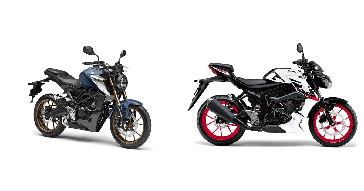 Honda CB125R 2021 vs Suzuki GSX-S125 2023