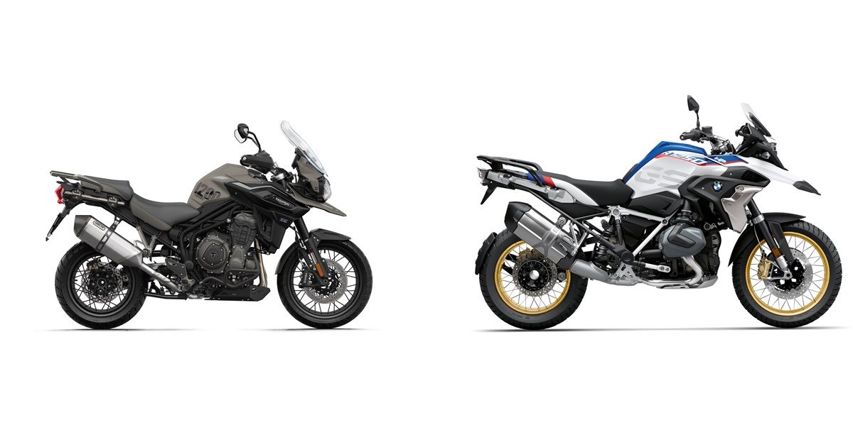 Motorrad Vergleich Triumph Tiger 1200 Desert Edition 2020 vs. BMW R ...