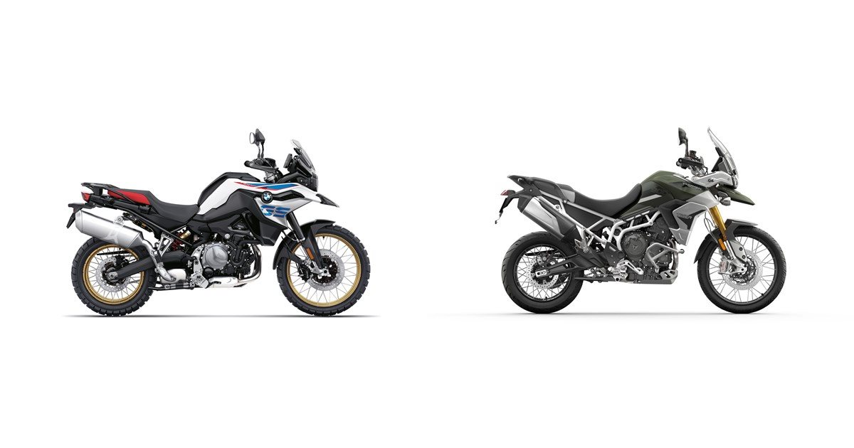 Motorrad Vergleich BMW F 850 GS 2020 vs. Triumph Tiger 900 Rally Pro 2023