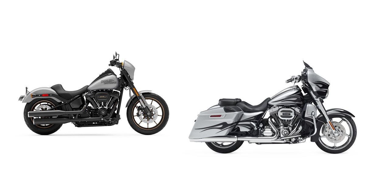 Motorrad Vergleich Harley-Davidson Softail Low Rider S FXLRS 2020 vs ...