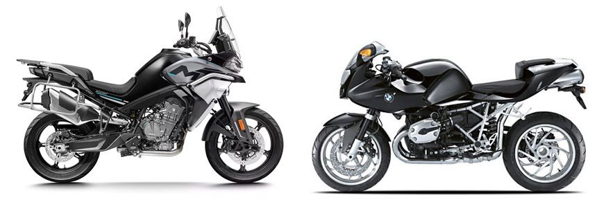 CFMOTO 800MT 2023 vs BMW R 1200 S 2009