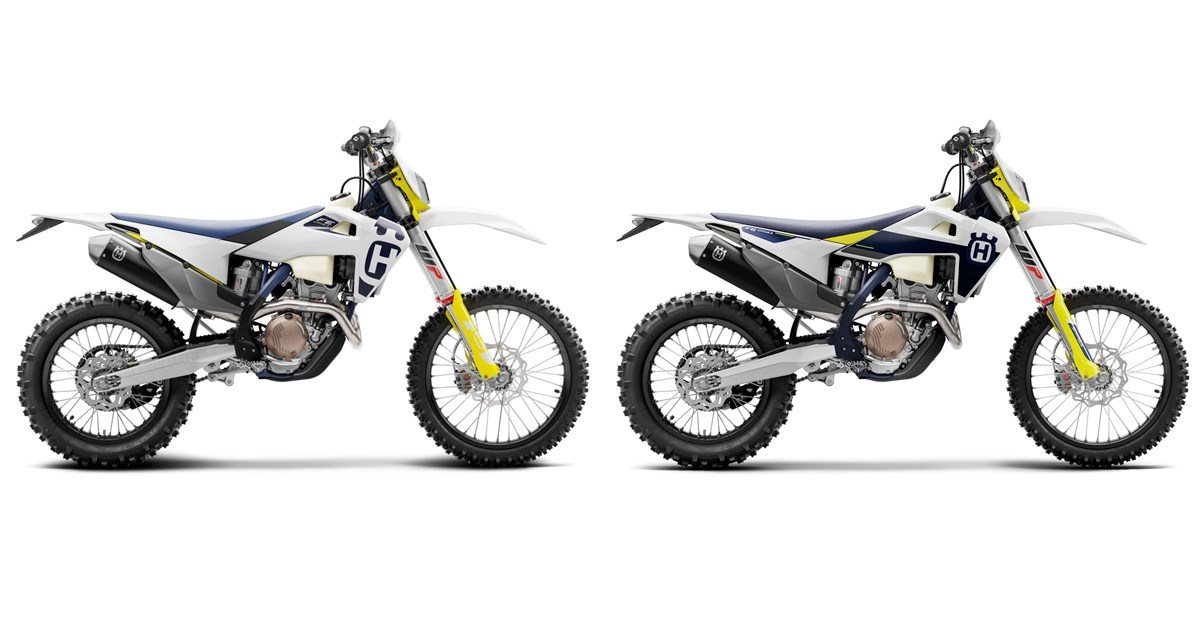 Motorrad Vergleich Husqvarna FE 250 2020 vs. Husqvarna FE 250 2021