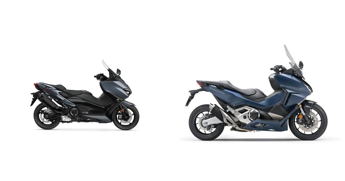Yamaha TMAX 560 Tech Max 2021 vs Honda Forza 750 2023