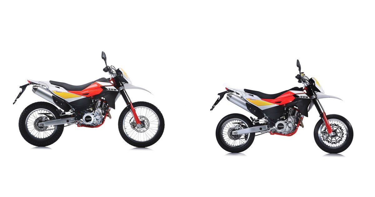 SWM RS 650 R 2018 vs SWM SM 650 R 2016