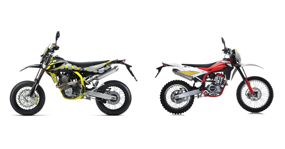 Motorrad Vergleich SWM SM 500 R 2020 vs. SWM RS 125 R 2018