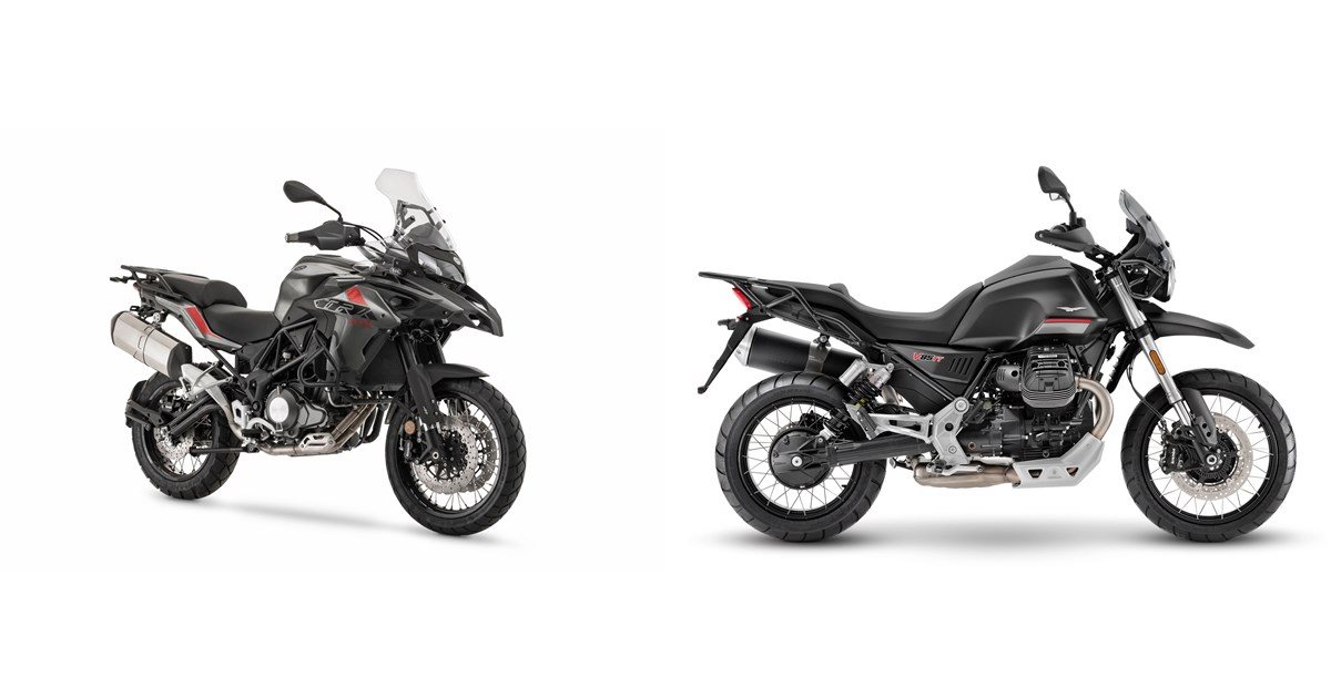 Benelli TRK 502 X 2019 vs Moto Guzzi V85 TT 2022