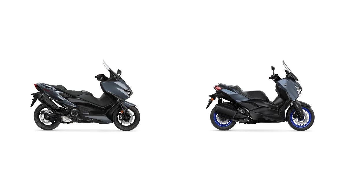 Yamaha TMAX 560 Tech Max 2021 vs Yamaha XMAX 300 2023