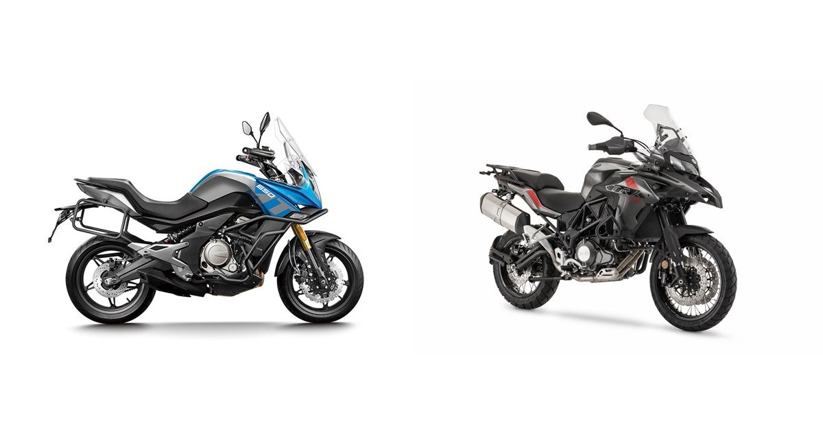 Motorrad Vergleich CFMOTO 650MT 2021 vs. Benelli TRK 502 X 2019