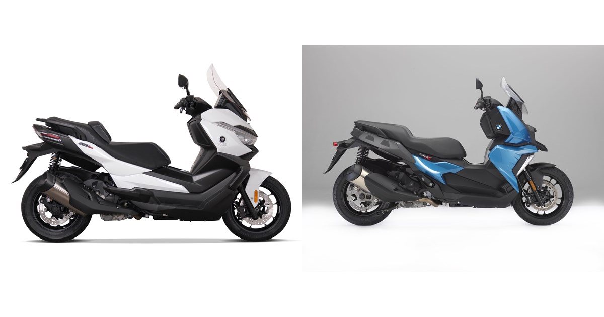 Motorrad Vergleich Voge SR4 350i ABS 2023 vs. BMW C 400 X 2018