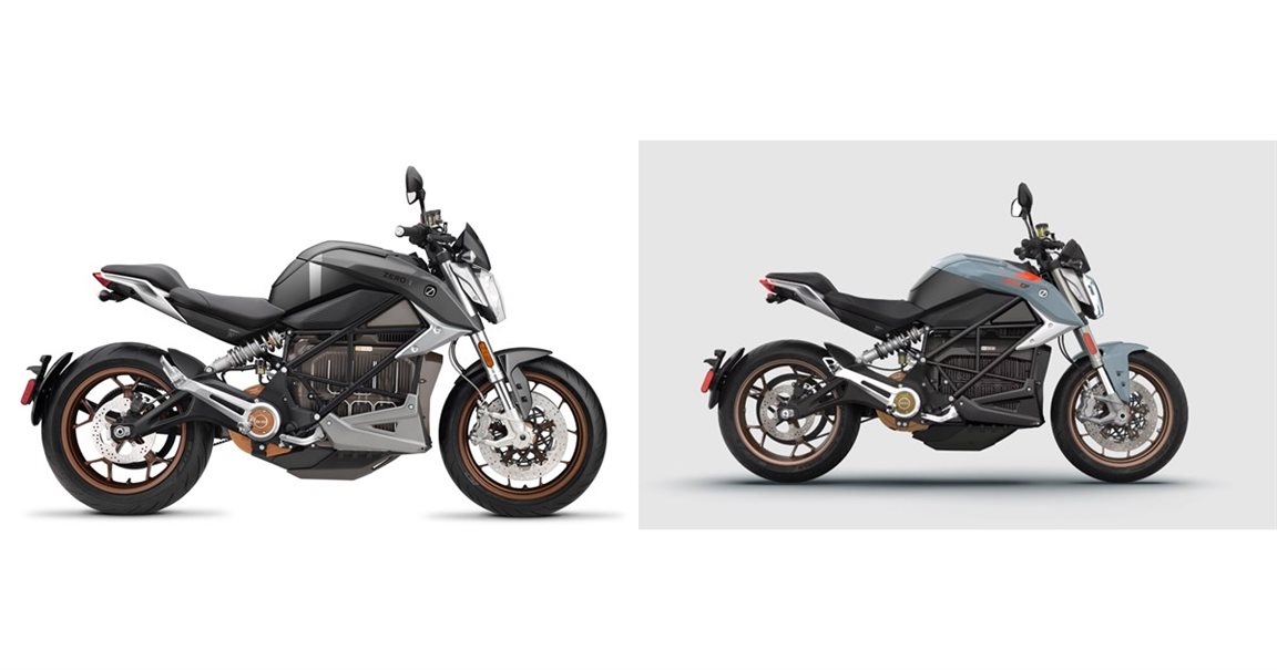 Motorrad Vergleich Zero SR/F 2021 vs. Zero SR/F 2023