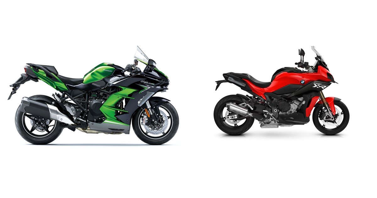 Motorrad Vergleich Kawasaki Ninja H2 SX SE 2022 vs. BMW S 1000 XR 2022